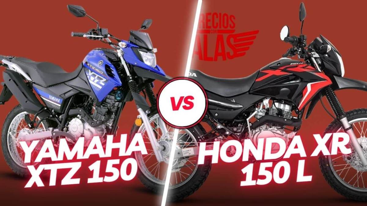 Yamaha XTZ150-2 vs Honda XR: La mejor comparativa de motos de enduro